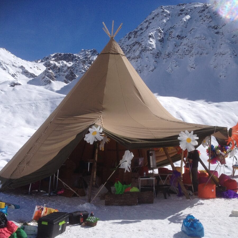 Winter Events - Event in a Tent